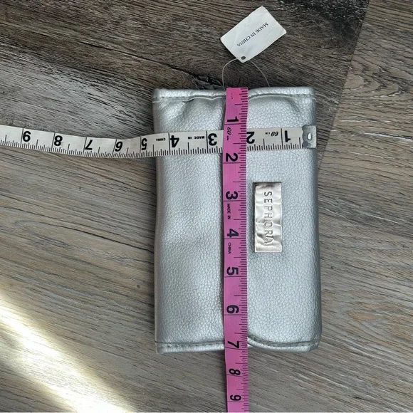 sephora silver makeup case